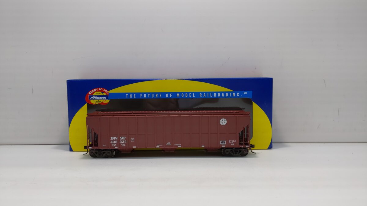 Athearn 73806 BNSF FMC 4700 Covered Hopper #432334 – Trainz