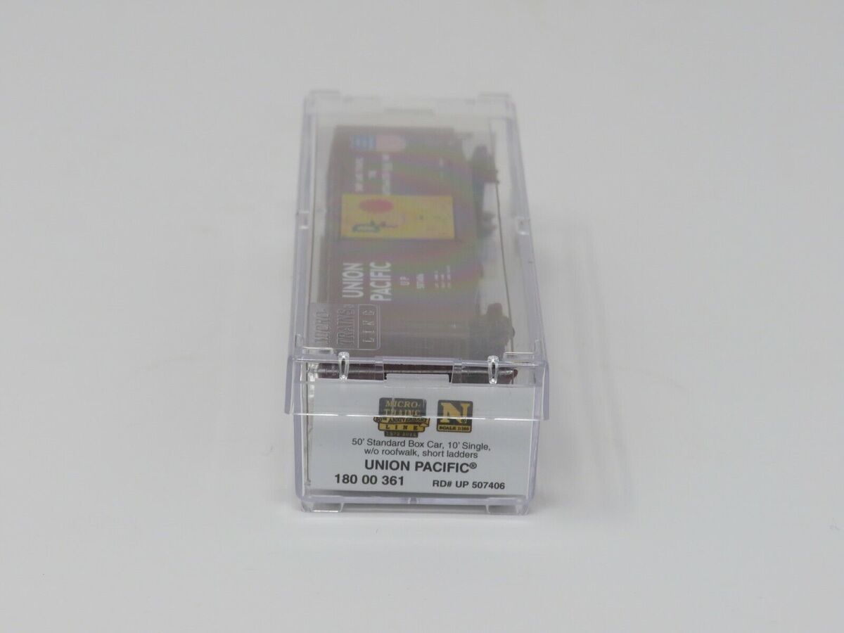 Micro-Trains 18000361 N Union Pacific 50' Boxcar #507406 – Trainz