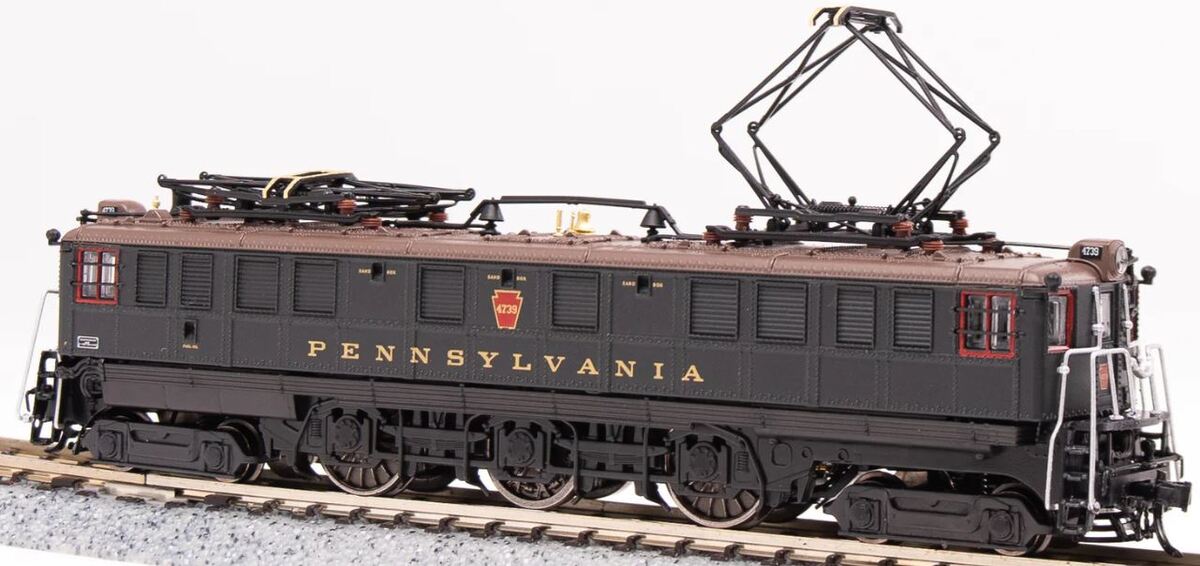 Broadway Limited 3950 N PRR Passenger Type P5a Boxcab #4739 with Sound ...