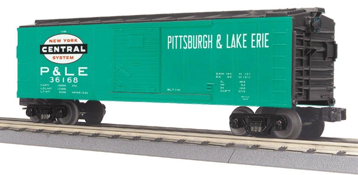 MTH 30-74673 O Scale Pittsburgh & Lake Erie Box Car #36168 – Trainz