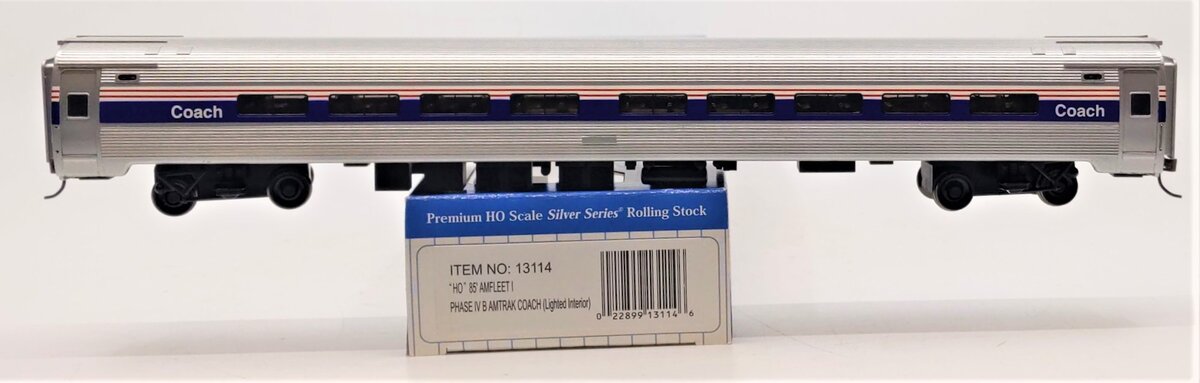 Bachmann 13114 HO Amtrak Amfleet Phase IVB 85' Coach – Trainz
