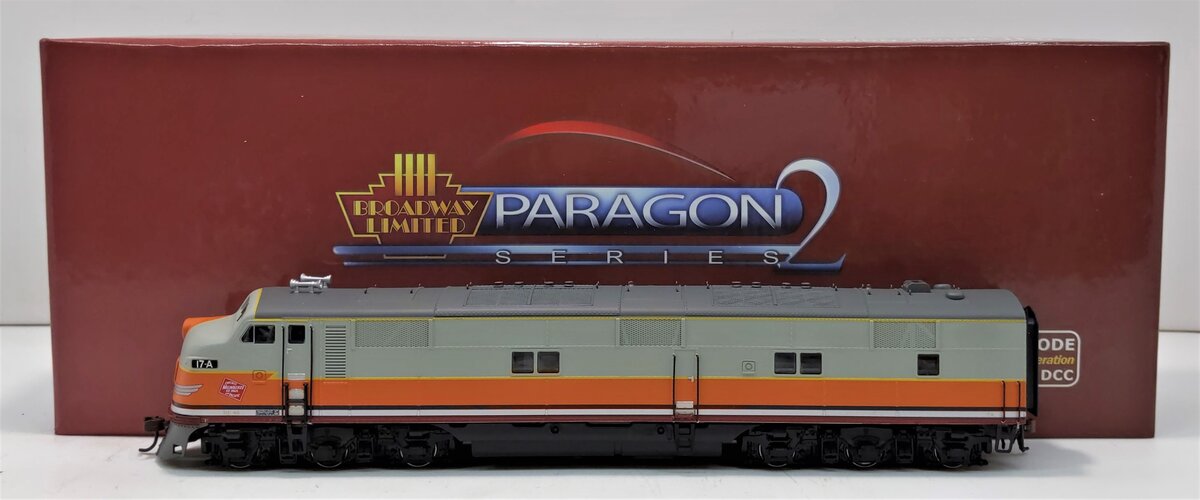 Broadway Limited 2376 HO Milwaukee Road EMD E7A Diesel Loco w/Paragon2 ...