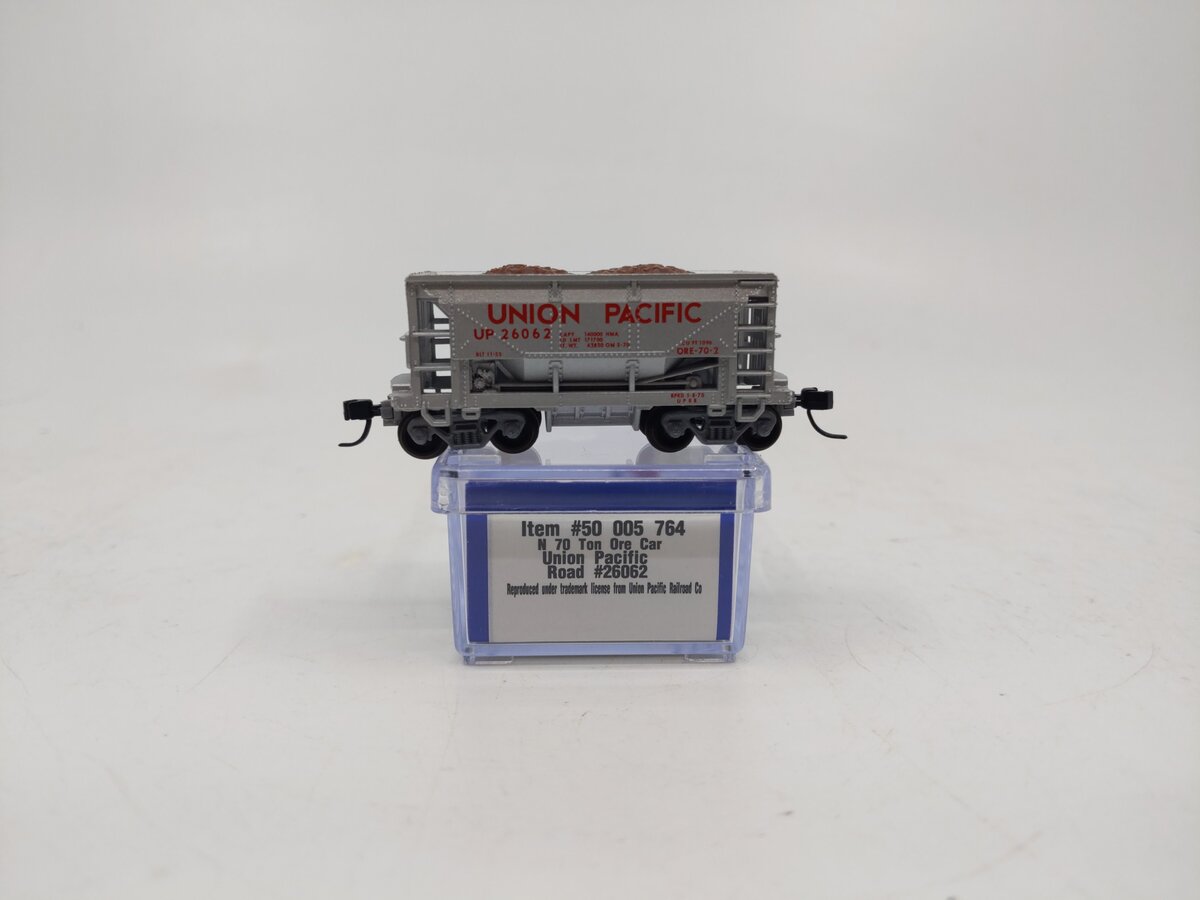 Atlas 50005764 N Union Pacific 70 Ton Ore Car #27062 – Trainz