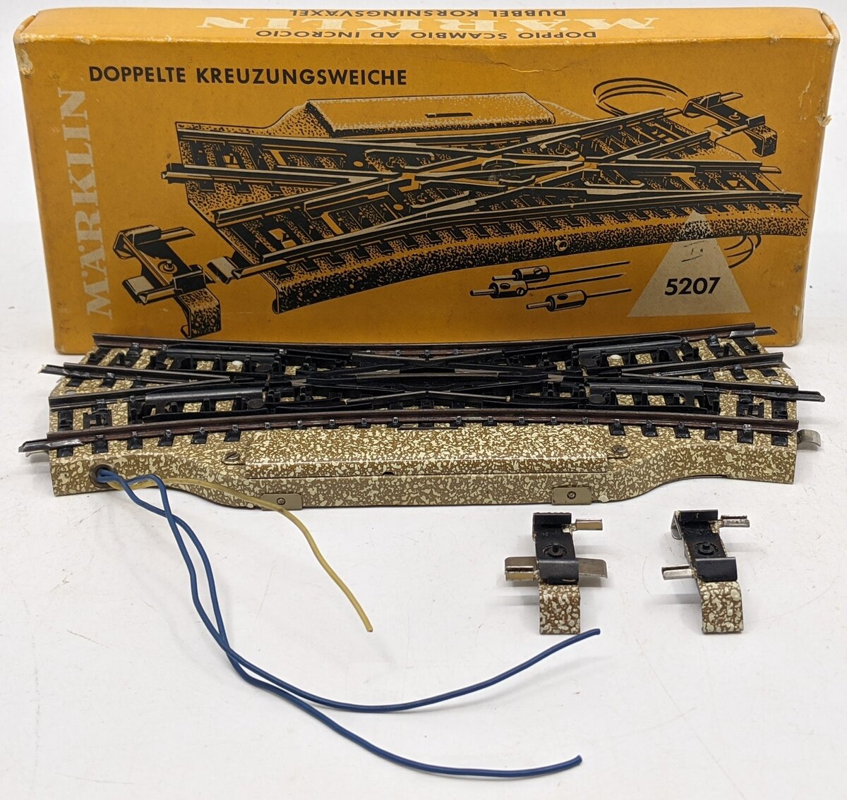 Marklin 5207 HO M Track Scale Double-Slip Switch Turnout – Trainz