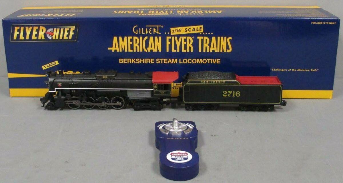 American Flyer 6-47923 S Southern 2-8-4 Berkshire Steam Locomotive #27 ...
