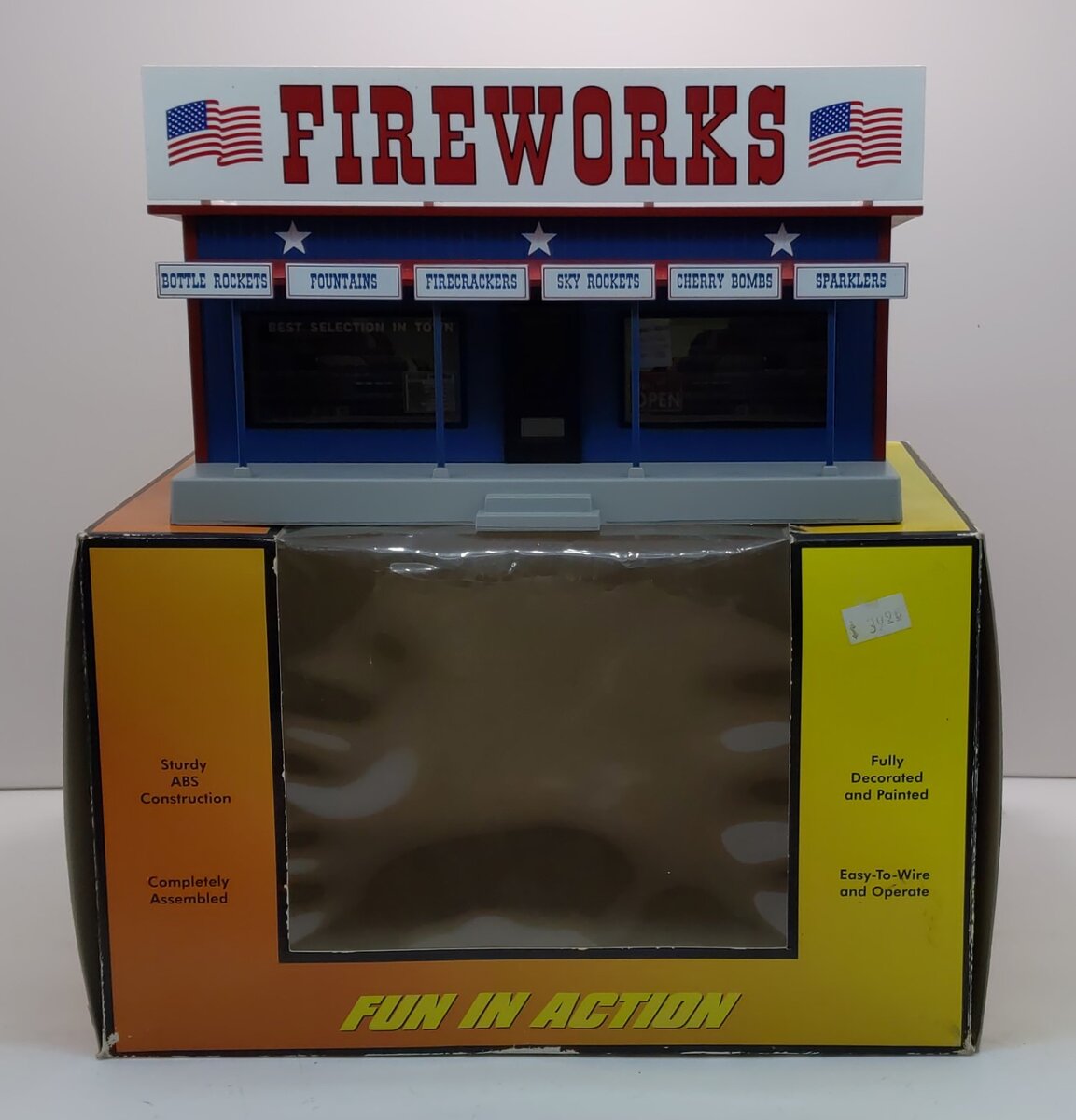 MTH 30-9093 Roadside Fireworks Stand – Trainz