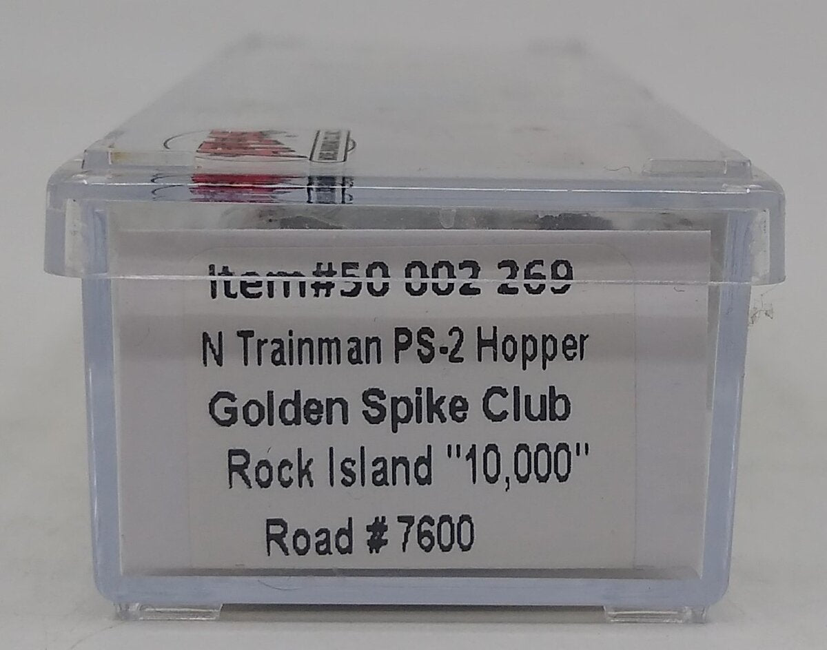 Atlas 50002269 N Rock Island Golden Spike Club PS-2 Hopper #7600 – Trainz