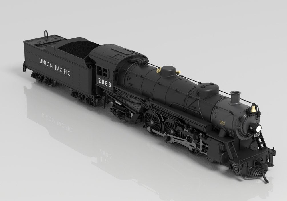 Broadway Limited 8013 N UP Light Pacific 4-6-2 Steam Locomotive Sound ...