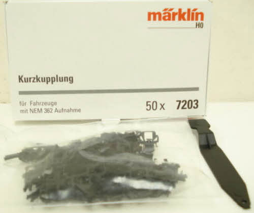Marklin 7203 HO Close Couplers (Pack of 50) – Trainz