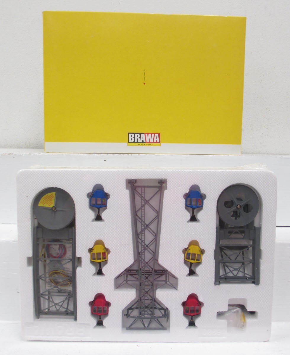 Brawa 6280 HO Kanzelwand Cableway Set Kit – Trainz