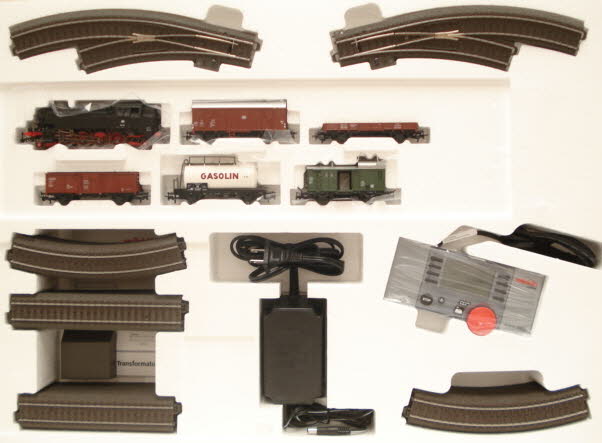 Marklin 29533 German Federal Railroad HO Gauge Steam Starter Train Set ...