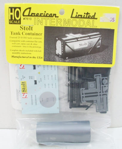 American Limited Models 7610 HO Stolt Intermodal Tank Container – Trainz