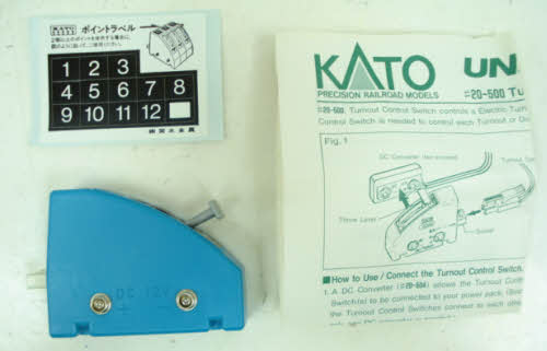 Kato 20-500 N And HO Turnout Control Throw Switch – Trainz