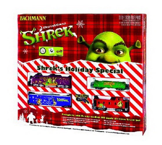 Bachmann 00676 Shrek's Holiday Special HO Gauge Diesel Train Set – Trainz