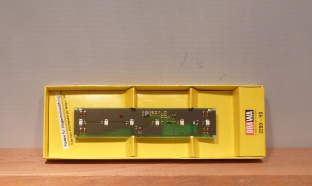 Brawa 2200 HO Lighting For 2-axle Passenger Cars – Trainz