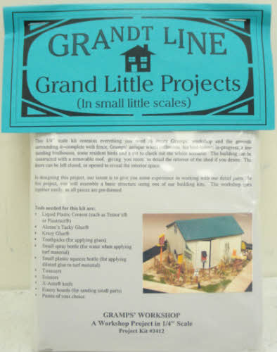 Grandt Line 3412 O Gramps Workshop Project Kit – Trainz