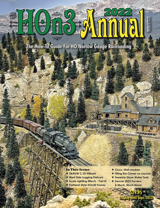 White River Productions HO22 HOn3 2022 Annual - The How-To Guide – Trainz