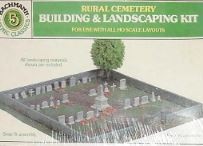 Bachmann 2559 HO Rural Cemetery Building Kit – Trainz