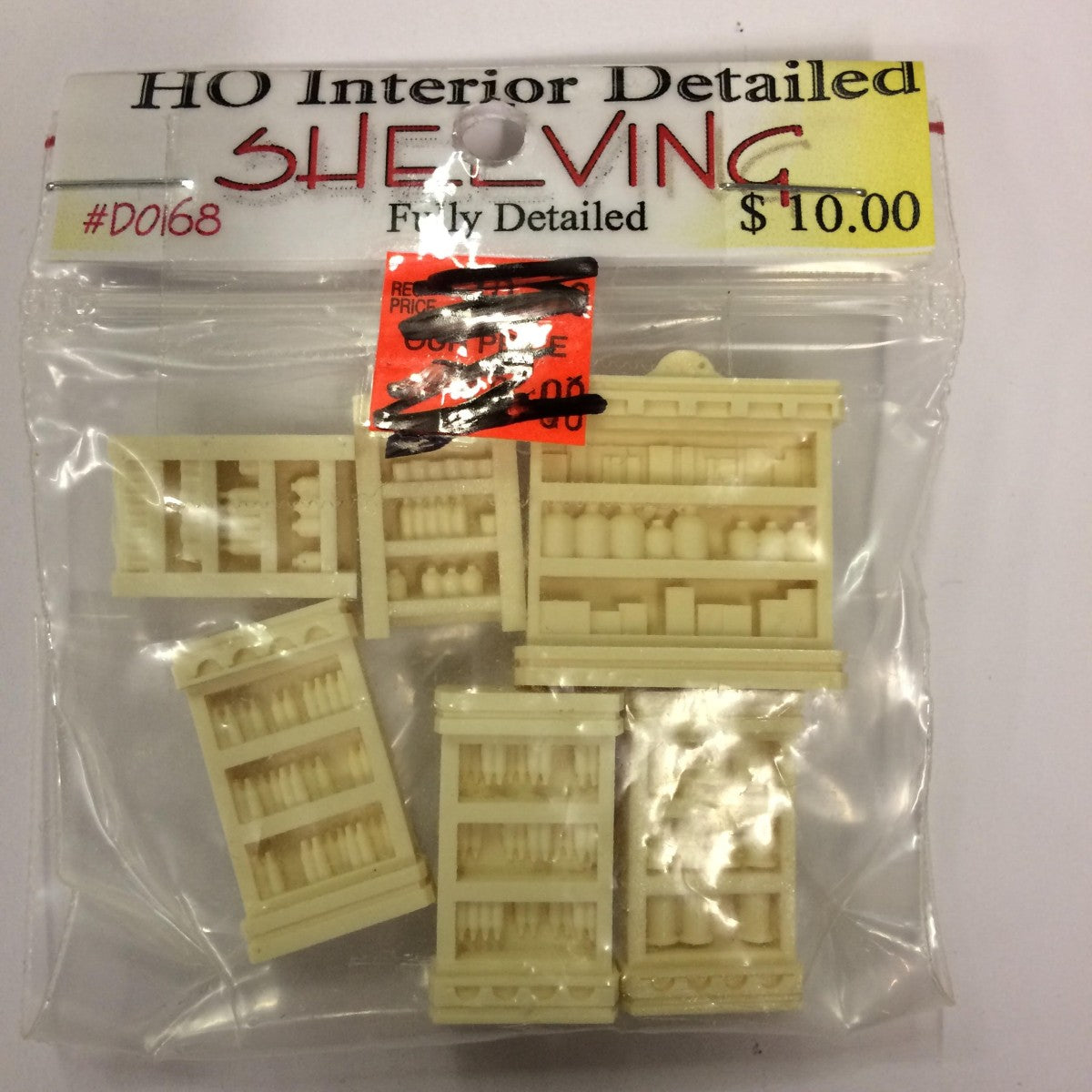 Model Tech Studios D0168P HO Shelving – Trainz