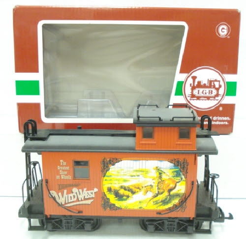 LGB 47650 G Gauge WILD WEST Caboose – Trainz