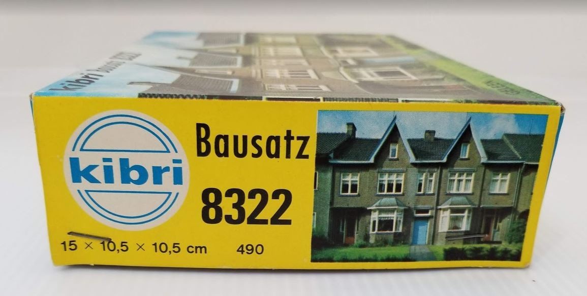 Kibri 8322 HO Double House Building Kit – Trainz