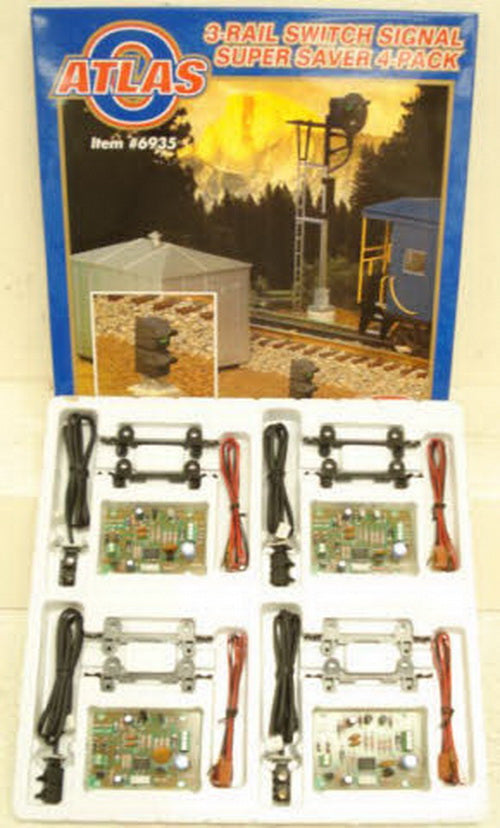Atlas 6935 O Scale 3-Rail Switch Signal Type D 2-Color Super Saver (Bo ...