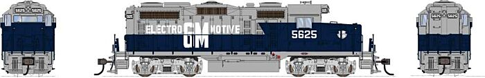 Broadway Limited 4273 HO EMD GP20 Diesel Locomotive Sound & DCC #5625 ...