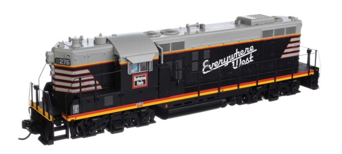 Walthers 920-49713 HO CB&Q EMD GP9 Ph. I High Short Hood Diesel Locomo – Trainz