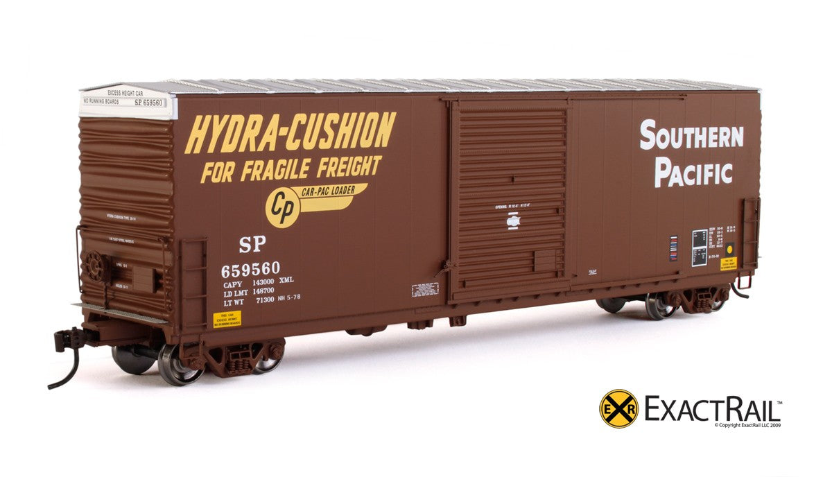 ExactRail EE-1007 HO Evolution Series: SP 6033 Cu. Ft Single Door Box ...