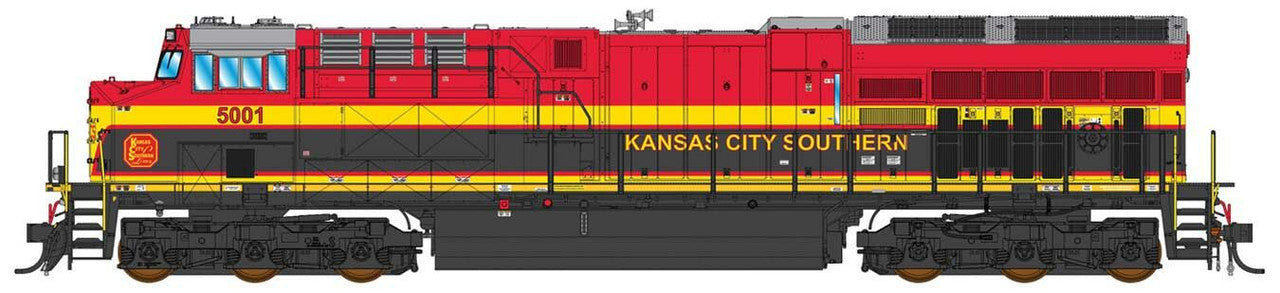 InterMountain 497107 HO Kansas City Southern GE ET44C4 Tier 4 Diesel L ...