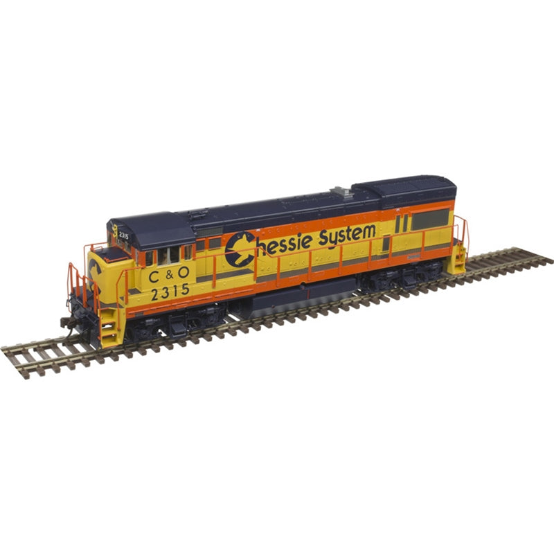 Atlas 10003439 HO C&O U23B Diesel Locomotive #2313 with Sound – Trainz