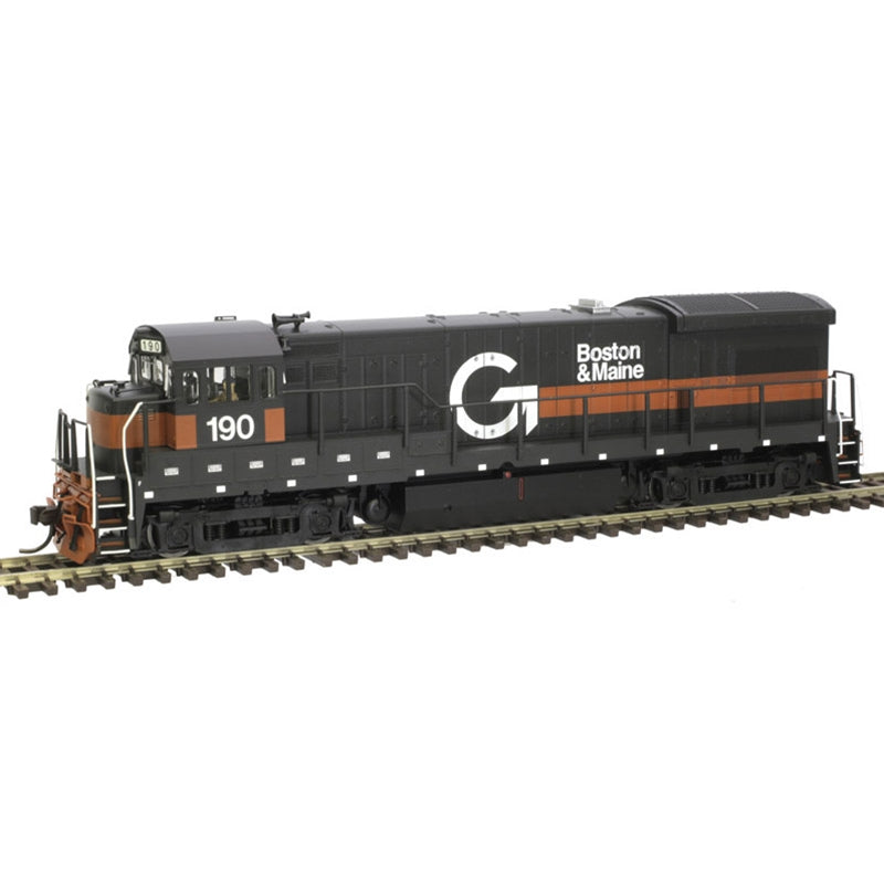 Atlas 10003800 HO Guilford B&M U33B Diesel Locomotive with DCC/Sound # – Trainz