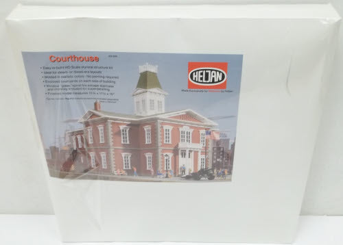 Heljan 322-906 HO Scale County Courthouse Kit – Trainz