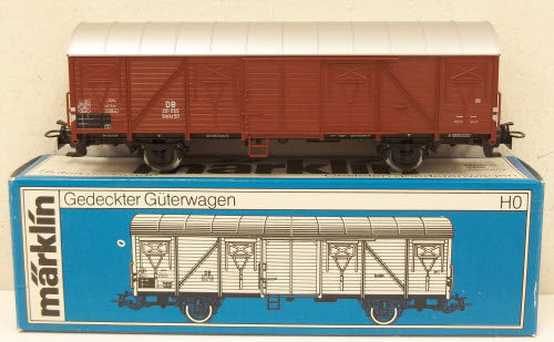Marklin 4700 HO Scale Covered Boxcar – Trainz