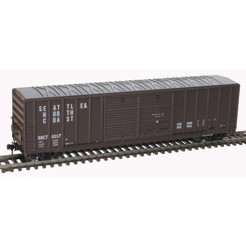 Atlas 20005871 HO Seattle & North Coast FMC 5077 Double Door Boxcar #1 ...
