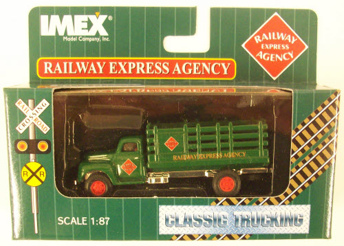 Imex 870002 1:87 Railway Express Agency Stake Truck – Trainz