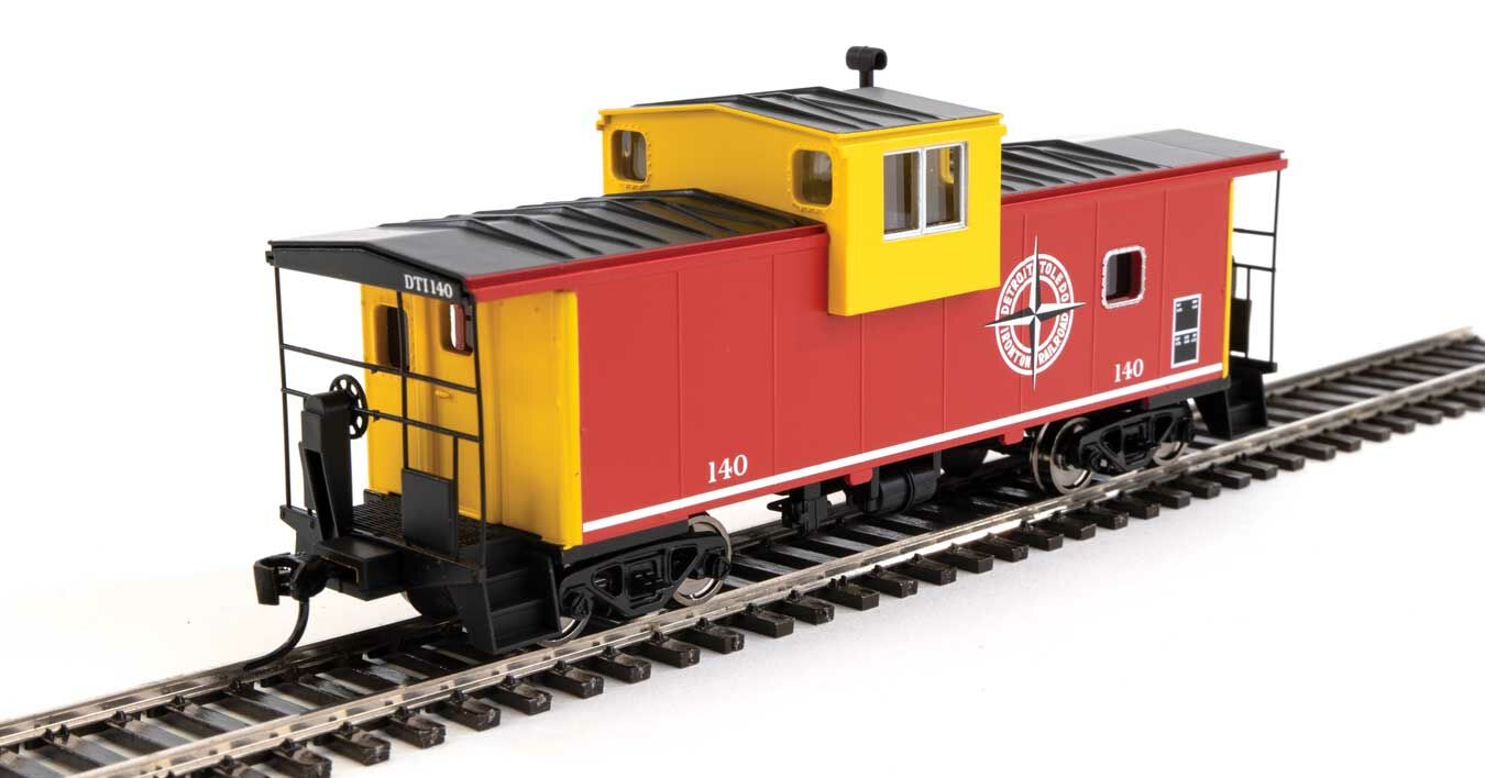 Walthers 910-8712 HO DTI International Extended Wide-Vision Caboose RT ...
