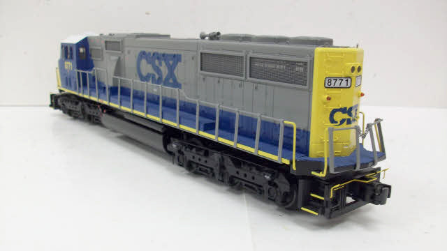 MTH 20-2764-3 CSX SD60M Non-Powered Diesel Engine #8771 – Trainz