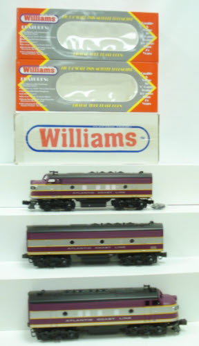 Williams F7-201 ACL F-7 ABA Diesel Set w/Horn – Trainz