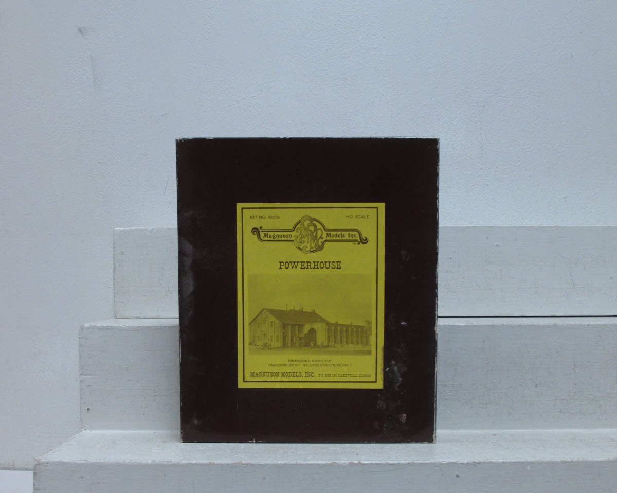 Magnuson Models M519 HO The Powerhouse Building Kit – Trainz