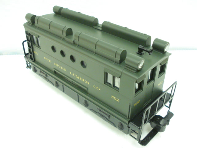 K-Line 6-21667 O Red River Lumber Boxcab Locomotive w/Horn #502 – Trainz