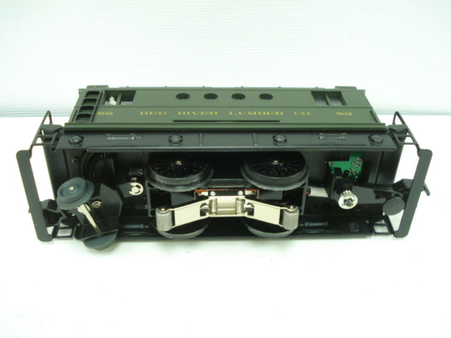 K-Line 6-21667 O Red River Lumber Boxcab Locomotive w/Horn #502 – Trainz