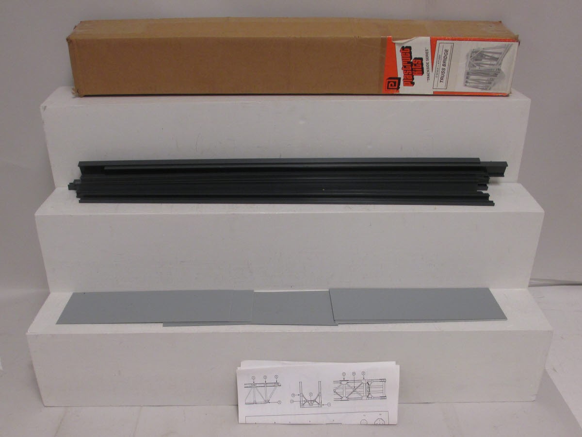 Plastruct 3002 O 5” x 30” x 8-1/2” Truss Bridge Kit – Trainz