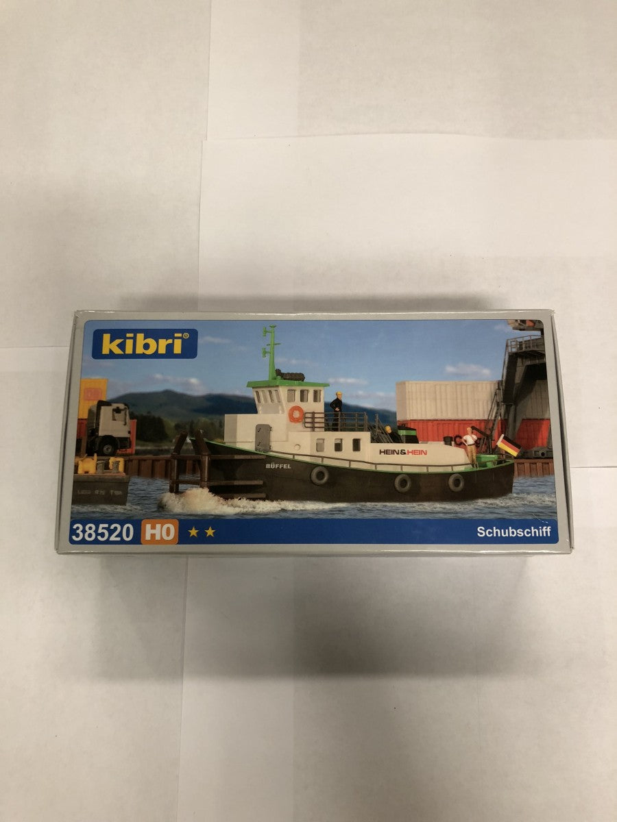 Kibri 38520 1:87 Modern Push/Pull Tugboat Building Kit – Trainz