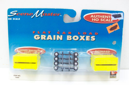 Life Like 1660 HO Scenemaster Load Grain Boxes – Trainz