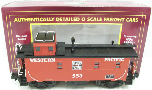 MTH 20-91055 Western Pacific Lighted Caboose #553 – Trainz