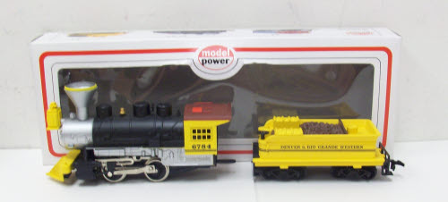 Model Power 6784 D&RGW 0-4-0 Fat Boy with Tender – Trainz