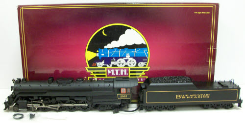 Mth Steam Trains MTH Premier 20 3028 1 Jersey Central Blue Comet 4 6 2