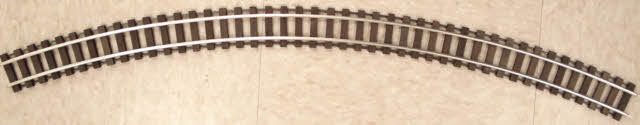 Gargraves 72-401SW S Gauge Tinplate 72" Curve Wood Tie Sectional Track ...