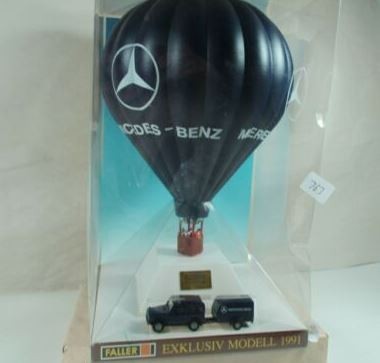 Faller 1000 HO Mercedes-Benz Hot Air Balloon – Trainz